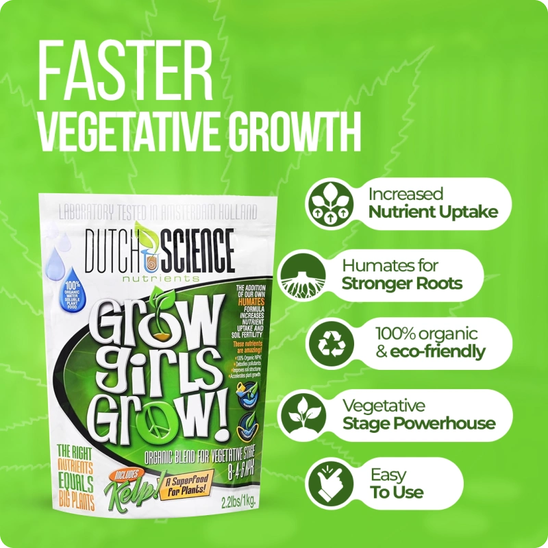 Grow girls Grow 1kg – Dutch Science Nutrients